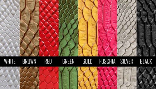 SHIPS FOLDED SNAKE SKIN SCALE 3D Texture Faux Leather Upholstery Vinyl ...
