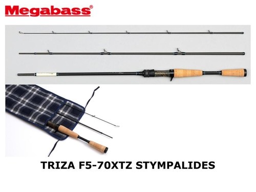 Megabass Triza Baitcasting F5-70XTZ StymPalides bass rods ship from ...