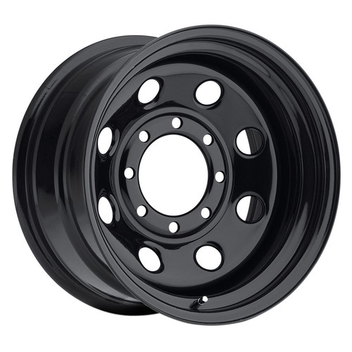 VISION 85 Soft 8 Rim 16X7 8X165.1 Offset 0 Black (Quantity of 4) | eBay