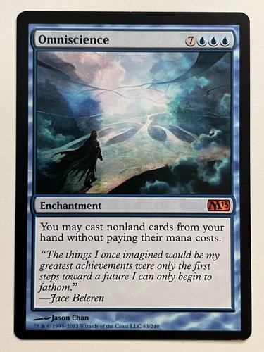 Omniscience M13 MTG Magic the Gathering NM | eBay