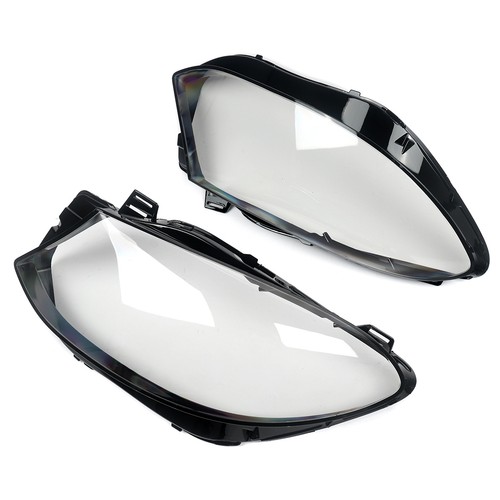 Pair Headlight Headlamp Lens Clear Cover For Mercedes Benz W166 GLE350 ...