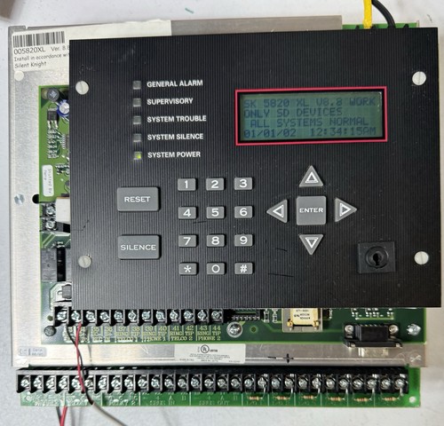 SILENT KNIGHT SK 5820XL. V 8.8 Board Only. Tested. Works. See ...