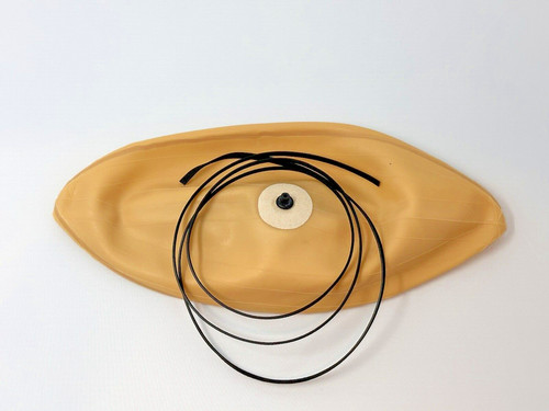 FULL-SIZE Latex Football Bladder + BLACK NFL Style Suede Lace Repair ...