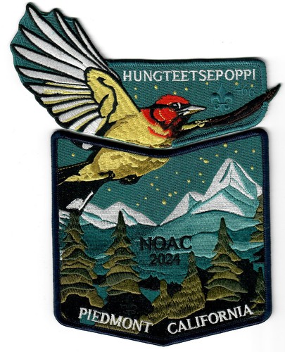 NOAC 2024 CONTINGENT PATCH, #93 OF 100, HUNGTEETSEPOPPI, PIEDMONT ...