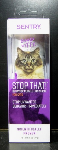 Sentry Stop That! Behavior Correction Spray for Cats 1 oz 73091053330| eBay