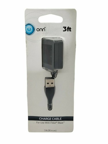 ONN Charge Cable For Use with Fitbit Blaze 3 ft NEW | eBay