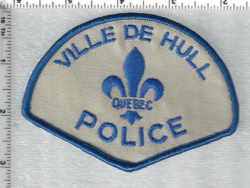 Ville De Hull Police (Quebec, Canada) Shoulder Patch | eBay