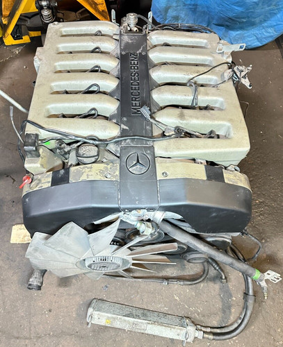1993-1995 Mercedes R129 SL600 600SL Engine Motor Assembly 6.0L V12 120. ...