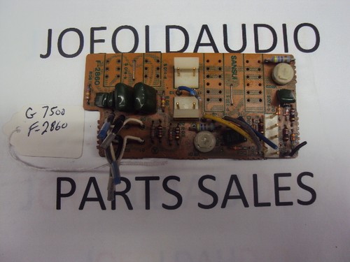 Sansui G7500 F-2860 Part # 7597171 Speaker Select Board. Parting Out ...