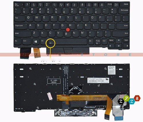 New Lenovo ThinkPad X280 A285 X390 X395 US Laptop Keyboard W/ Pointer ...