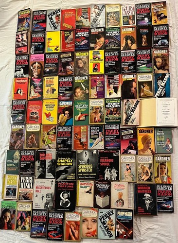 Complete Series Set PERRY MASON Books 1-85 by author Erle Stanley ...