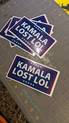 Kamala Lost LOL bumper sticker | eBay