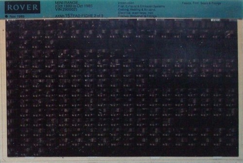 Car Parts Microfiche Scanning Service to Digital Image | eBay