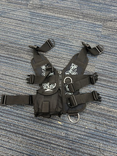 Zeagle Zena Front Panel - Embroidered Teal - XS With Pocket | eBay