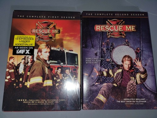 RESCUE ME Television Series Complete Seasons 1-2 DVDS Denis Leary ...