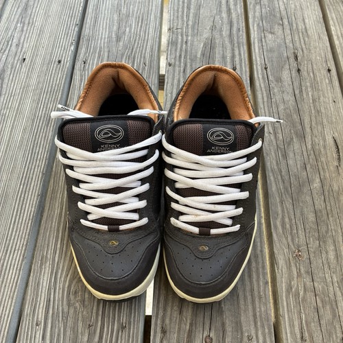 READ Kenny Anderson Adio Shoes 9.5 Vintage Brown Size Skate ...