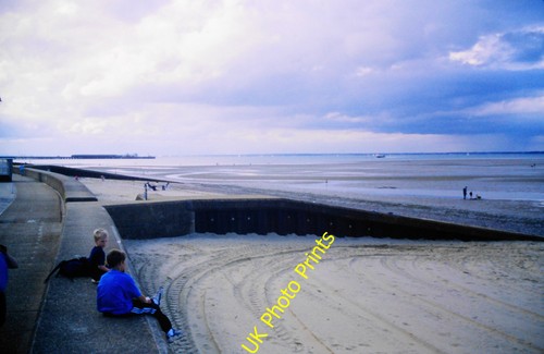 Photo A3 Groynes at Ryde Part of the sea defences behind Ryde East ...