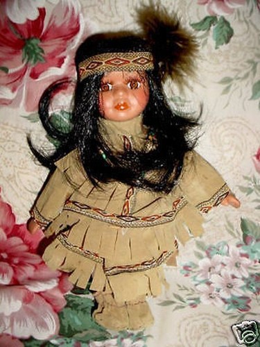 9"~Cathay Collection 5000~Little Small Indian Doll | eBay
