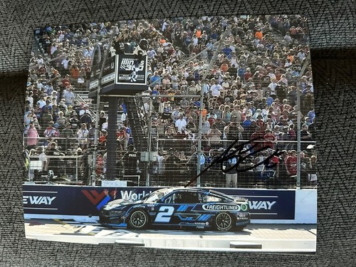 Austin Cindric Nascar Signed 8 X 10 Photo Autographed Victory Shot | eBay
