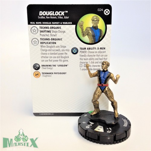Heroclix X-Men: House of X set Douglock #024 Uncommon figure w/card! | eBay