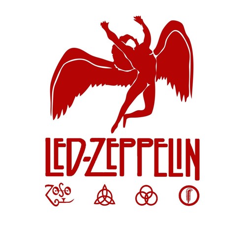 Led zeppelin sticker logo rock band weatherproof bumper vinyl decal | eBay