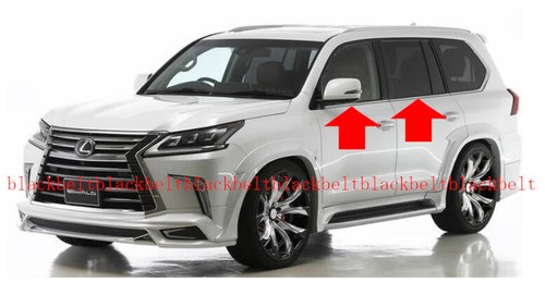 LEXUS LX570 URJ201W 2015/09- Molding Front Rear Door Belt set 75710 ...