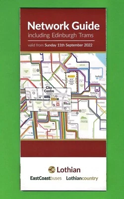 Lothian Buses network guide (plus trams) May | Grelly UK