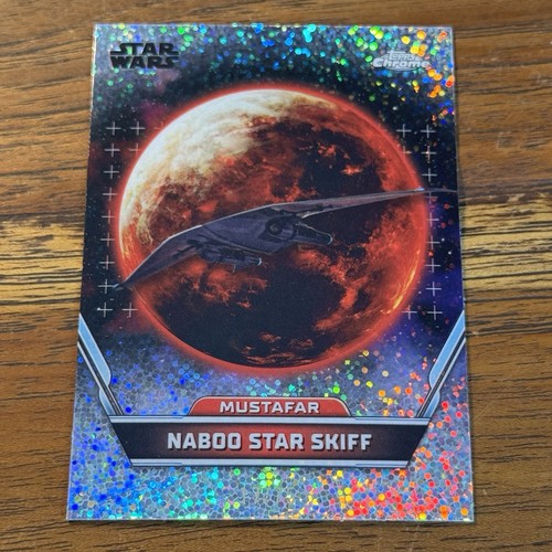 Naboo Star Skiff 2024 Topps Star Wars Hyperspace GALACTIC DUST 17/75 ...