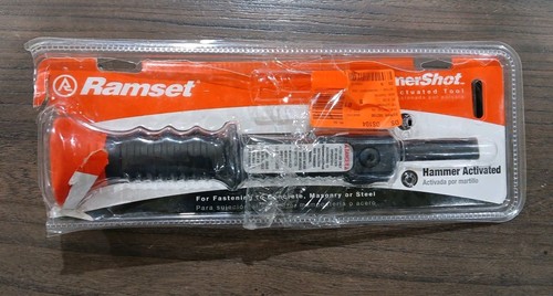 Ramset HammerShot 0.22 Caliber Single Shot Powder Actuated Tool - NEW ...