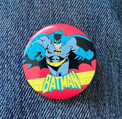 2011 DC Comics' Batman 1 1/2" Celluloid Advertising Pinback | eBay