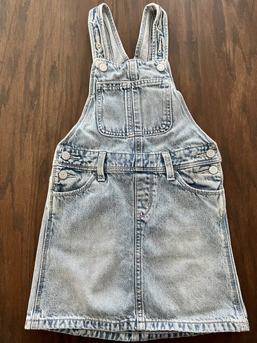 girls denim jumper dress | eBay