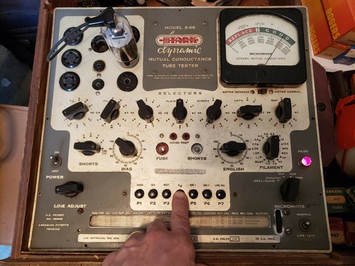 Marconi 6CD6GA Vacuum Tube - Stark 9-66 tested, Mut Cond 5750 | eBay