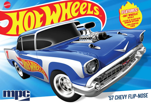 MPC 1957 Chevy Sedan Flip Nose Hot Wheels 1/25 Model Kit MPC1031 | eBay