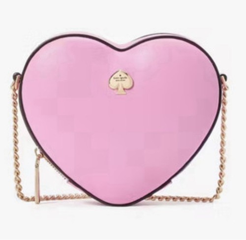 NWT Kate Spade Mini Puff Leather Heart Crossbody Bag | eBay