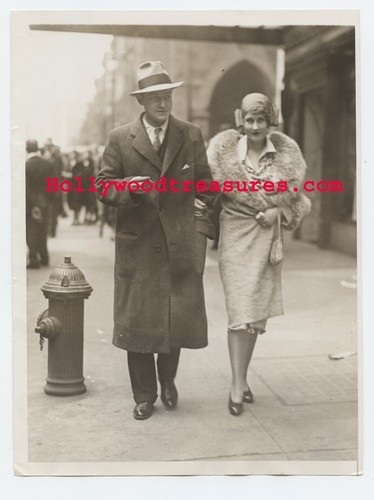 Preston Sturges~Eleanor Hutton~Elopement~1930~Vintage Ultra Rare Photo ...