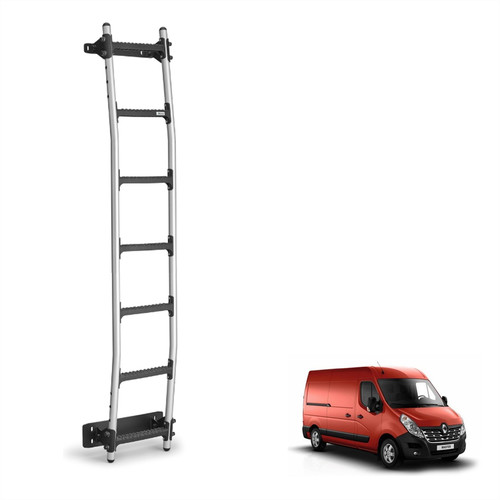 Renault Master Rhino Door Ladder for 2010-2021 [H2] 7 Anti-Slip Steps ...