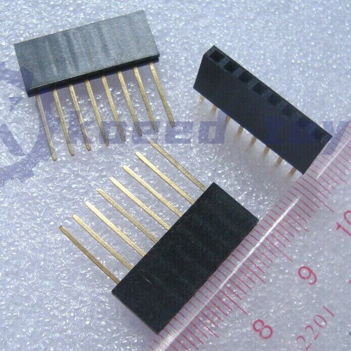 5pcs 8 Pin Female tall stackable Header Connector socket for Arduino ...
