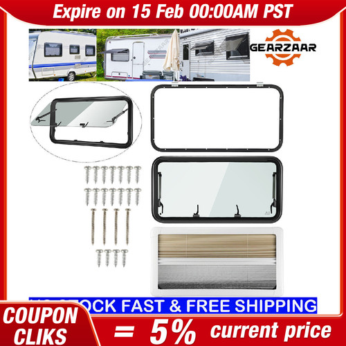 RV Caravan Motorhome Camper S7P Push-Out Exit Window 900mm x 450mm 41 ...