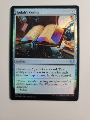 MTG Jodah's Codex Dominaria United 233/281 Foil Uncommon | eBay