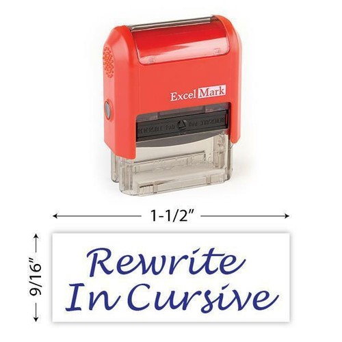 Rewrite In Cursive | eBay