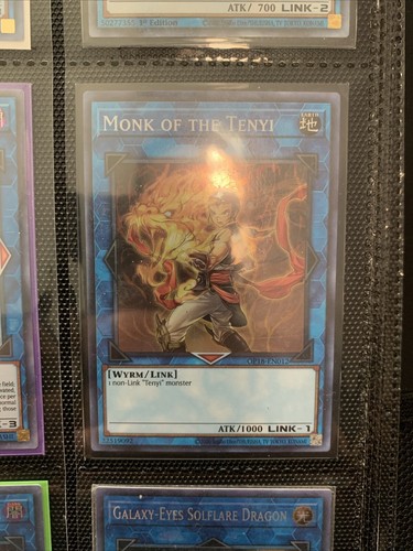 Yugioh Monk of the Tenyi OP18-EN012 Super Rare | eBay