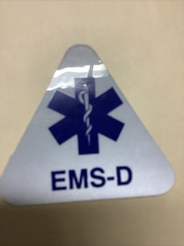 EMS-D TRIANGLE REFLECTIVE DECAL | eBay