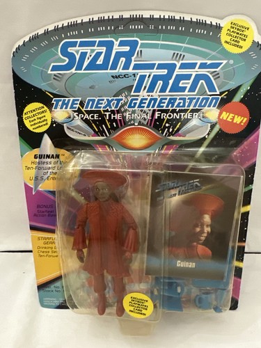 Vintage Star Trek TNG Guinan #079273 Playmates 1993 MOC Numbered ...