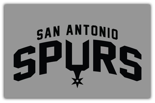 San Antonio Spurs NBA Basketball Sport Logo Car Bumper Sticker Decal ...