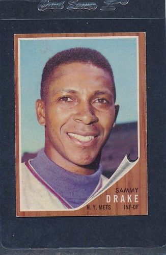 1962 Topps #162 Sammy Drake Mets EX/MT 62T162-52616-1 | eBay