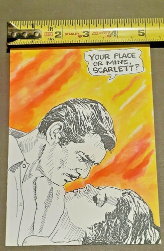 MAD MAGAZINE ARTIST-WRITER DON "DUCK" EDWING ORIGINAL GREETING CARD ART ...