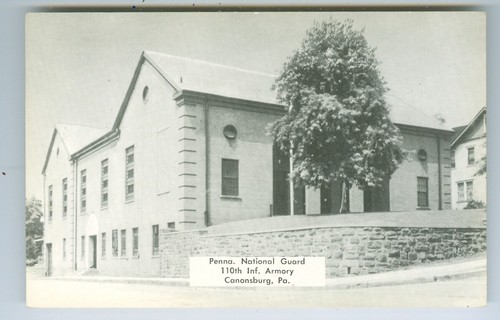 Canonsburg PA The Pennsylvania National Guard 110th Infantry Armory | eBay