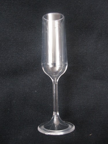 Lot of 48 pc. Clear Tall Mini Flute Cups for Party, Decor | eBay