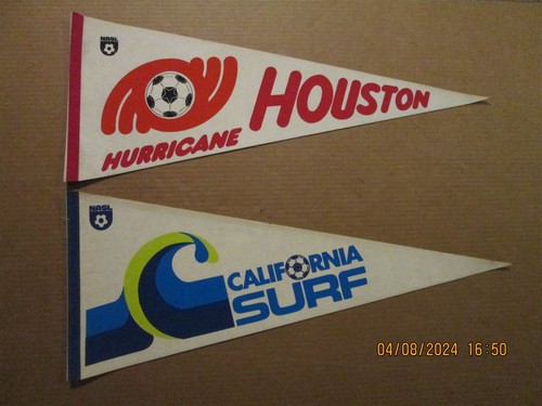 NASL Houston Hurricane & California Surf Vintage Defunct Team Logo ...