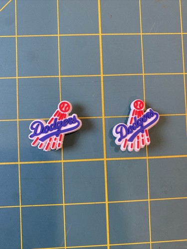 La Los Angeles Dodgers Baseball Team Charm For Crocs Shoe Charms - 2 ...